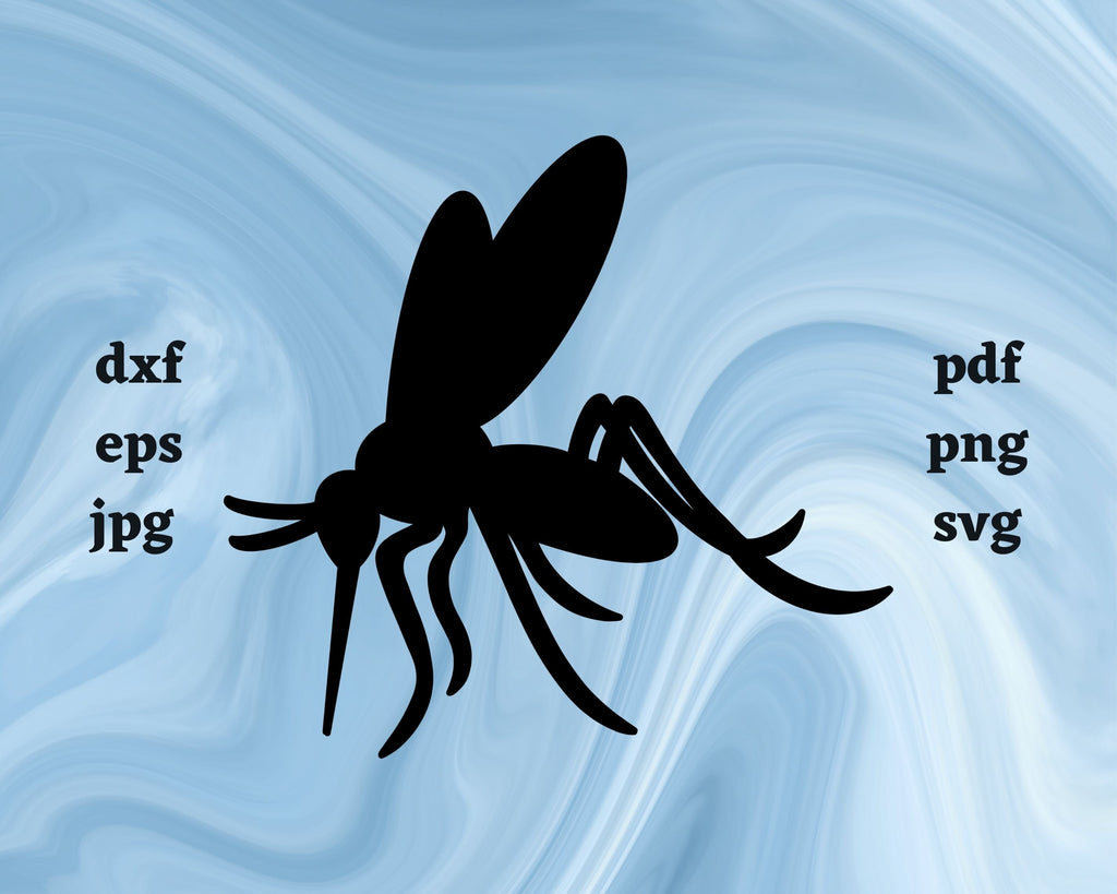 Mosquito SVG Cut File - So Fontsy