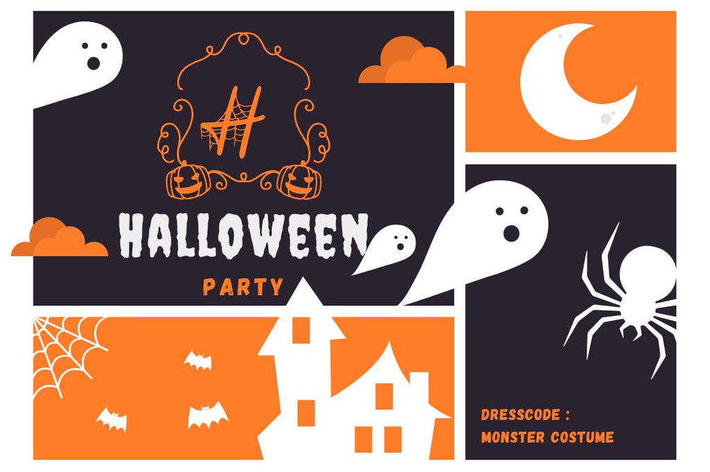 Moth Halloween Monogram - So Fontsy