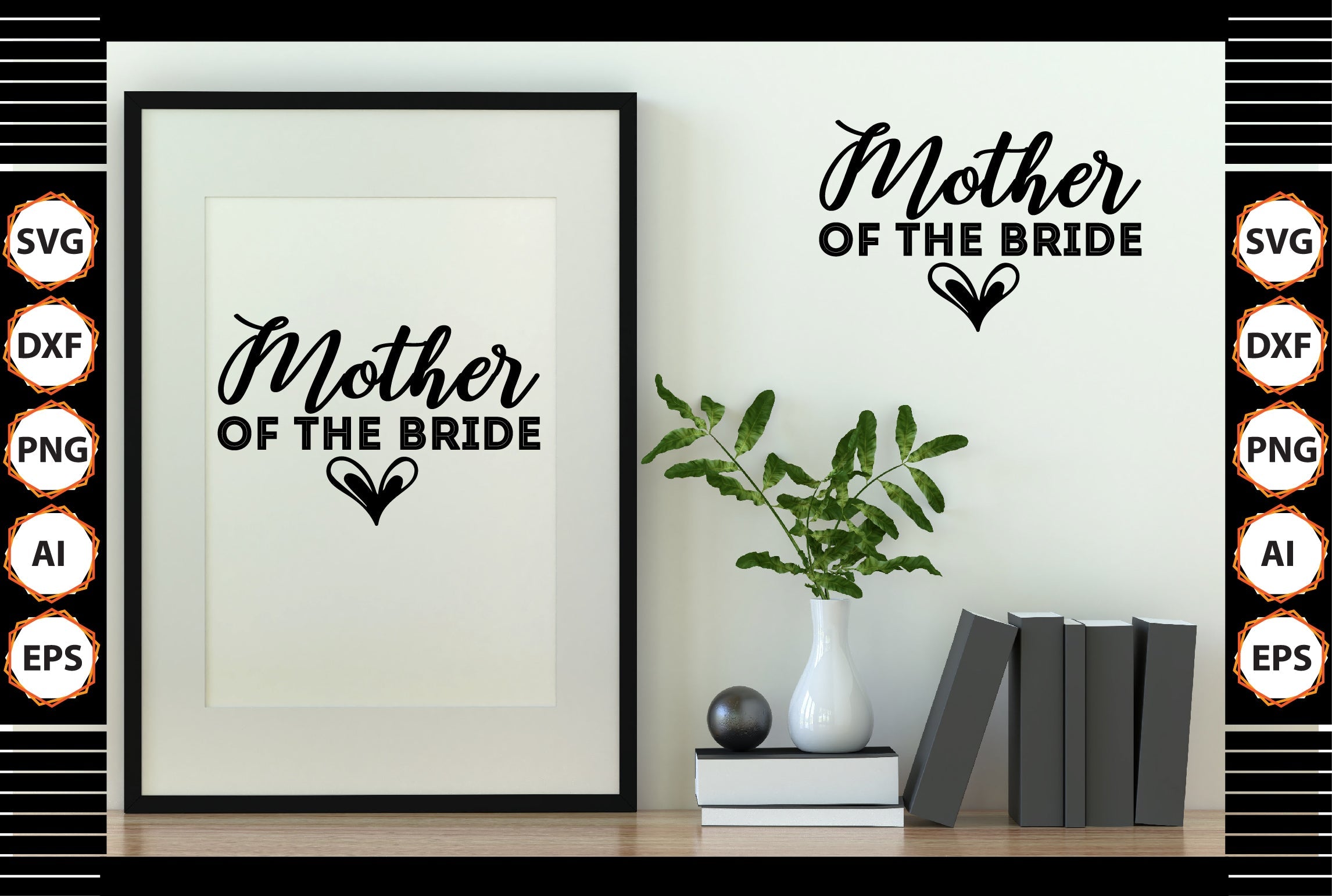 Mother of the Bride svg - So Fontsy