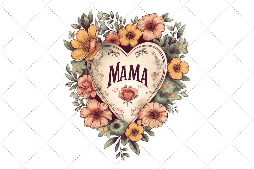 Mothers Day sublimation Clipart Bundle, Mama, Mom, Mother's Day - So Fontsy