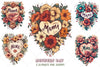Mothers Day sublimation Clipart Bundle, Mama, Mom, Mother's Day - So Fontsy