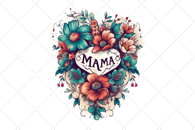 Mothers Day sublimation Clipart Bundle, Mama, Mom, Mother's Day - So Fontsy