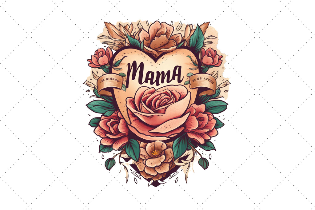 Mothers Day sublimation Clipart Bundle, Mama, Mom, Mother's Day - So Fontsy