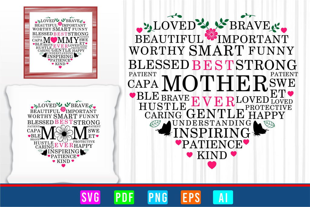 Mothers Day SVG Bundle, Mothers Day Sublimation Bundle, Mothers Day ...