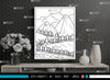 Mountains Spring Season Printable Coloring Page, PDF Colouring Book ...