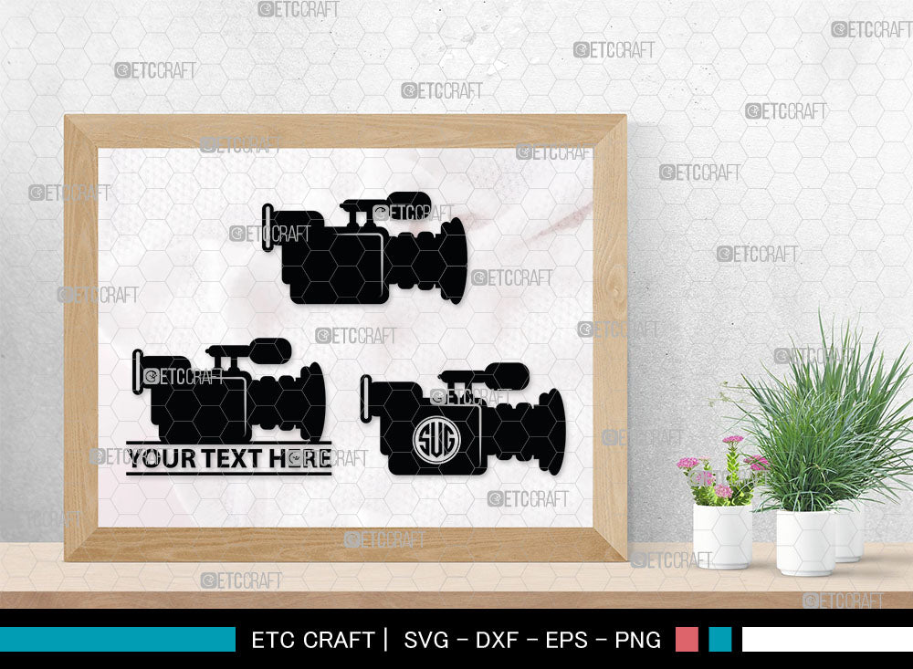 Movie Theme Monogram, Movie Theme Silhouette, Movie Theme SVG, Popcorn ...