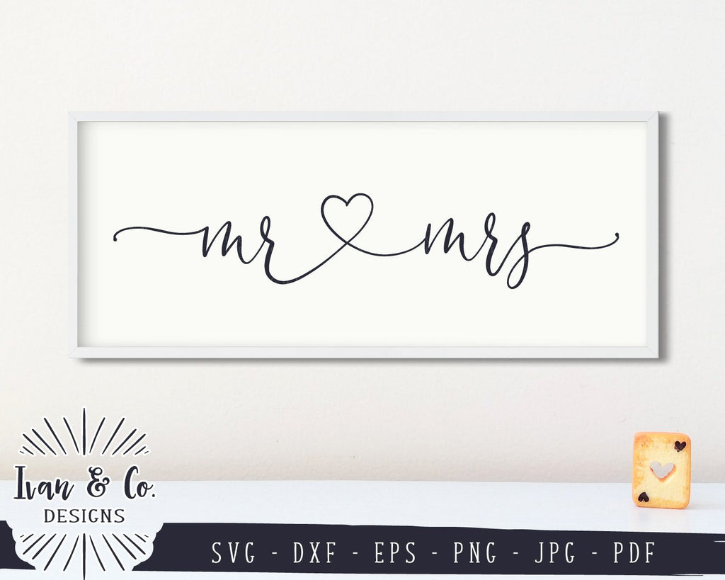 Mr and Mrs SVG Files | Wedding | Heart | Love | Sweet SVG (754072230 ...
