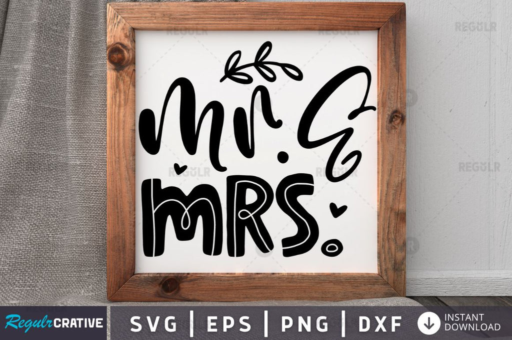 Mr.& mrs SVG - So Fontsy