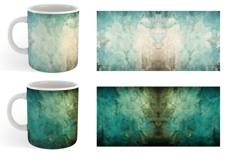 Wall Texture Background Mug Wrap | Sublimation Coffee Cup - So Fontsy