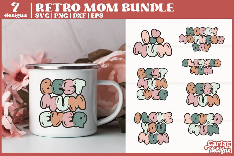 Mum SVG Bundle | Mother's Day SVG Bundle - So Fontsy