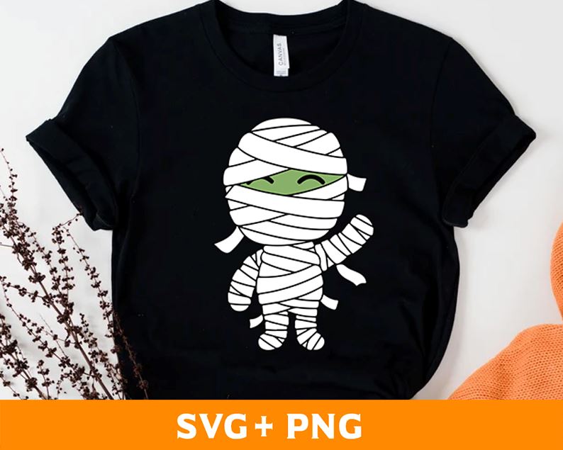 Mummy Svg, Halloween Mummy Svg, Halloween Svg, Mummy Halloween ...