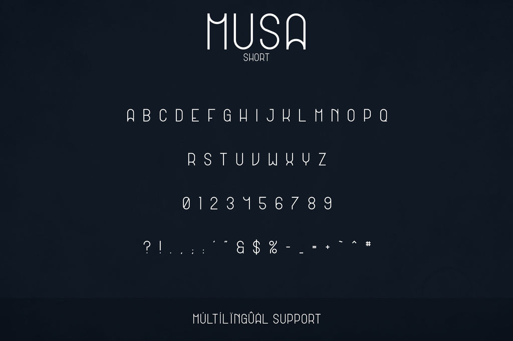 Musa Display Typeface - 12 fonts - So Fontsy
