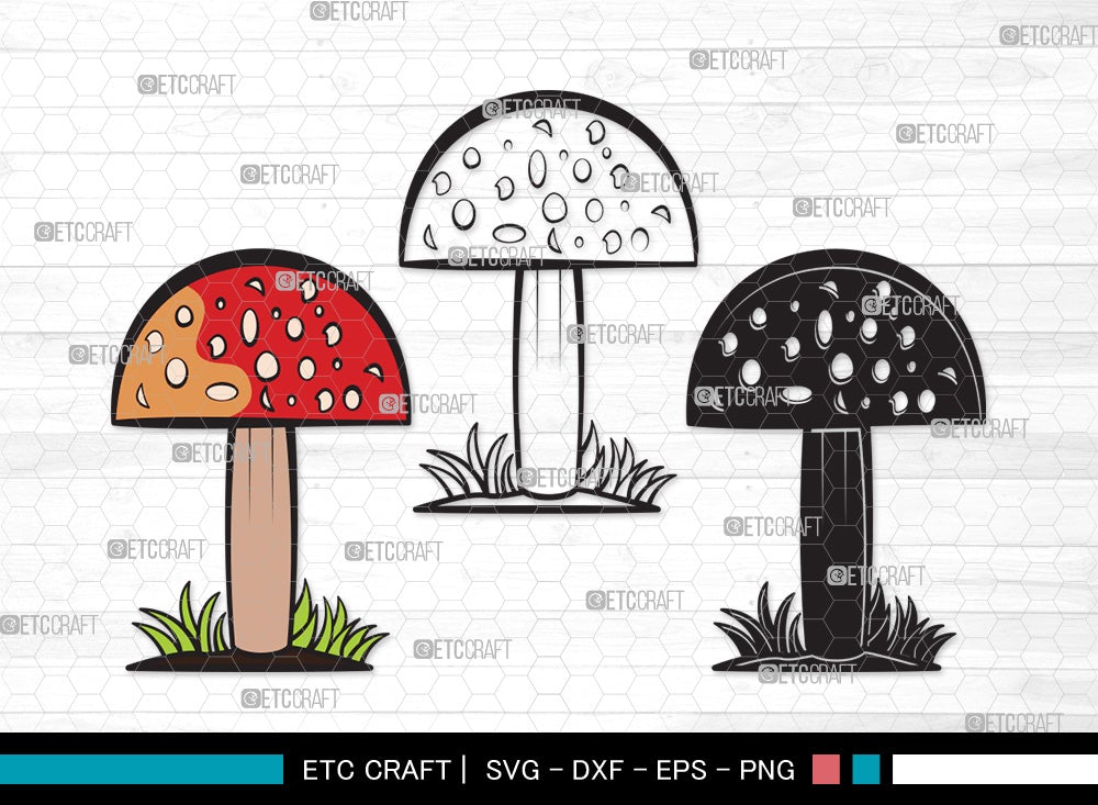 Mushroom SVG | Fungus Svg | Fungi Svg | Shrooms Svg | Mushroom Clipart ...