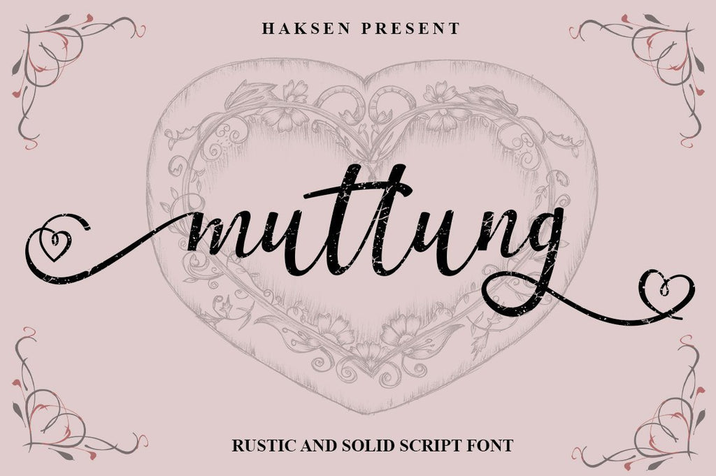 Muttung Script - So Fontsy