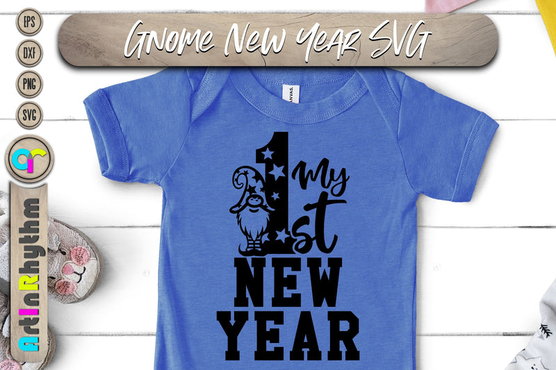 My 1st New year, Baby svg, Happy New Year svg - So Fontsy