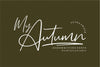 My Autumn Signature Font - So Fontsy