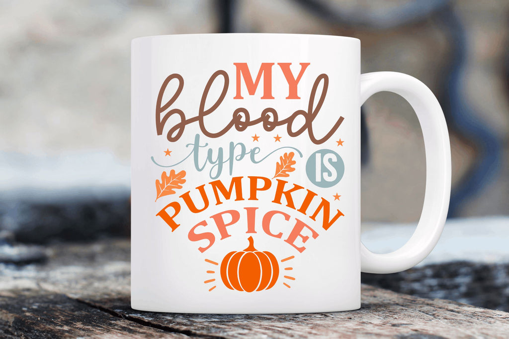 My blood type SVG Design - So Fontsy