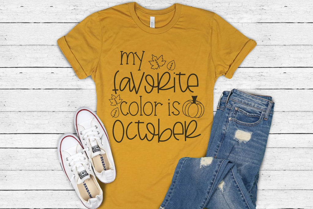 My Favorite Color Is October - So Fontsy