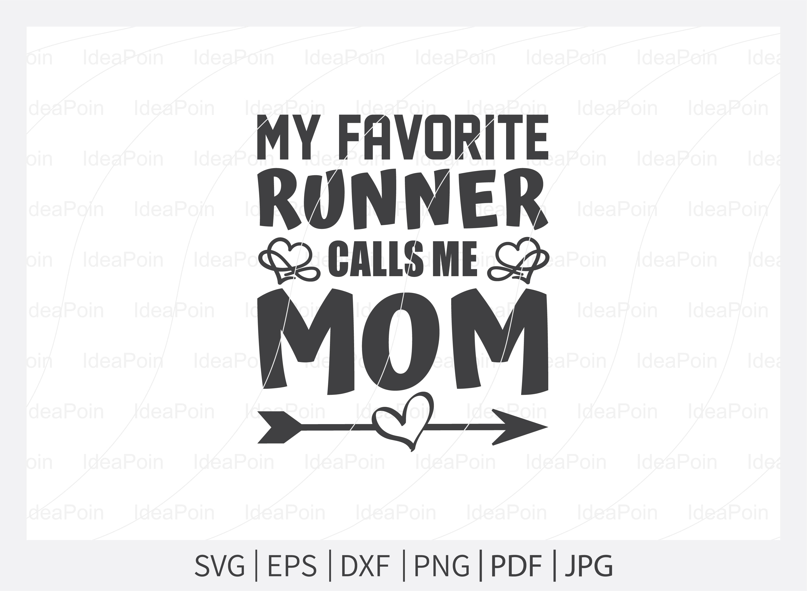My favorite runner calls me mom Svg, Running SVG, Cross Country Runner ...