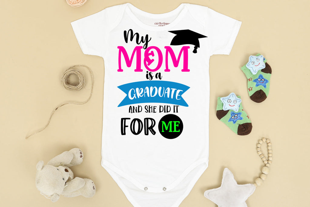 My Mom is A Graduate I Mom Graduation Sublimation - So Fontsy
