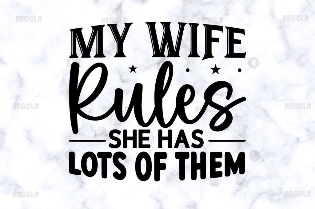 My wife rules she has lots of them SVG - So Fontsy