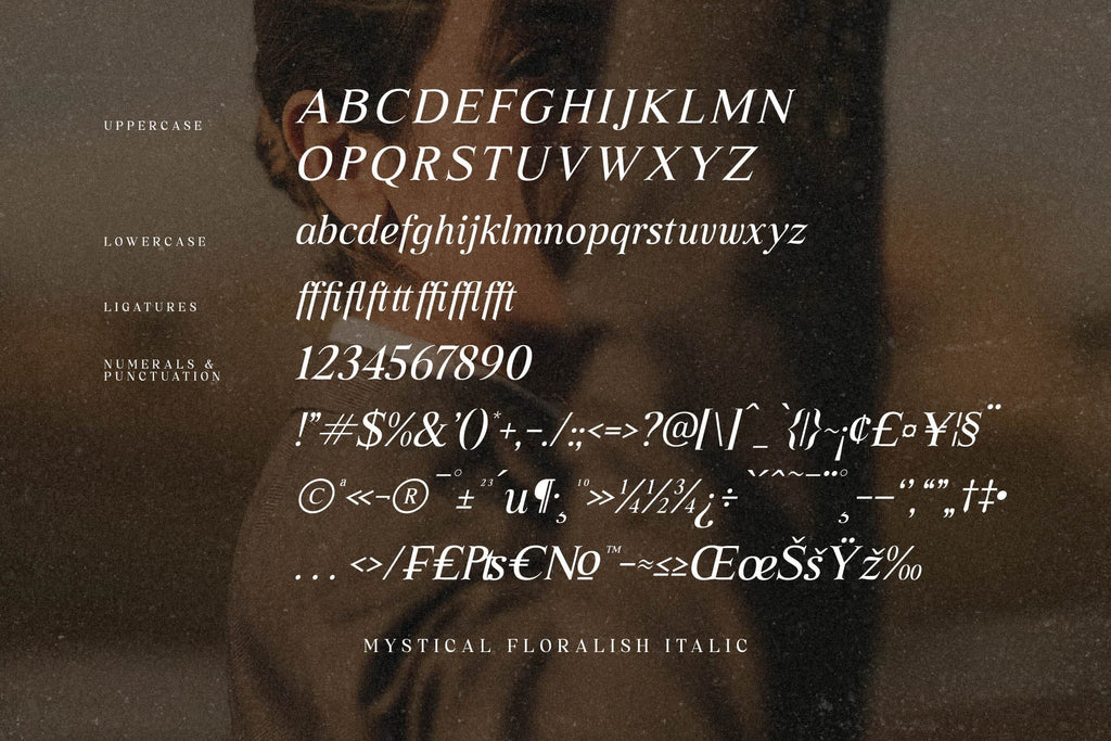 Mystical Floralish Typeface - So Fontsy