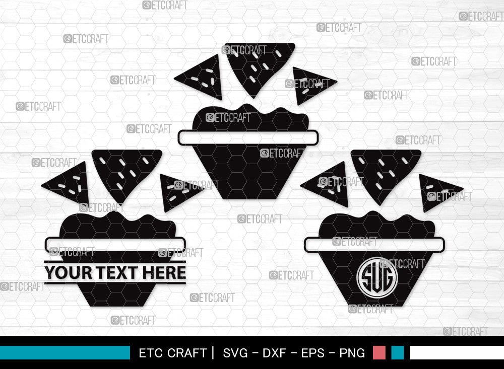 Nachos Monogram SVG | Nacho With Cheese Svg | Guacamole Nachos Svg ...