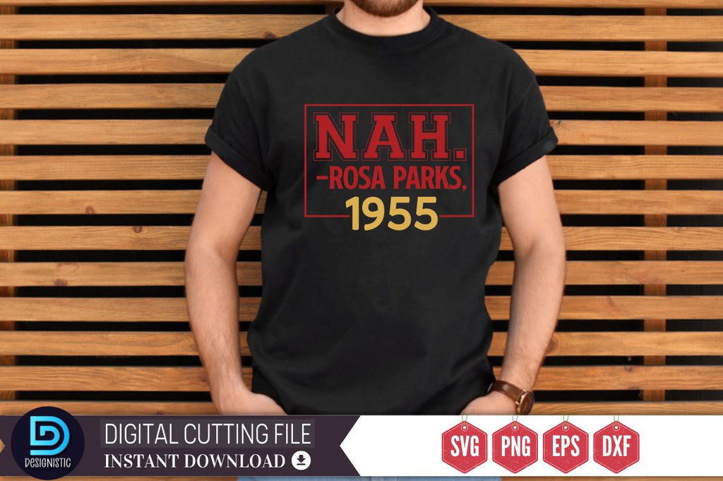 Nah.-rosa parks,1955 SVG - So Fontsy