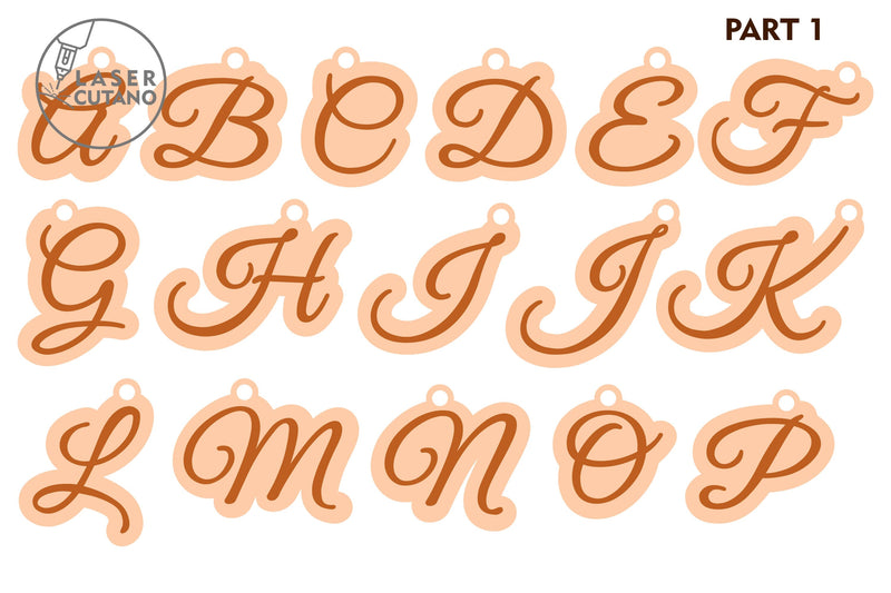 Name Keychains Laser Cut Files - So Fontsy