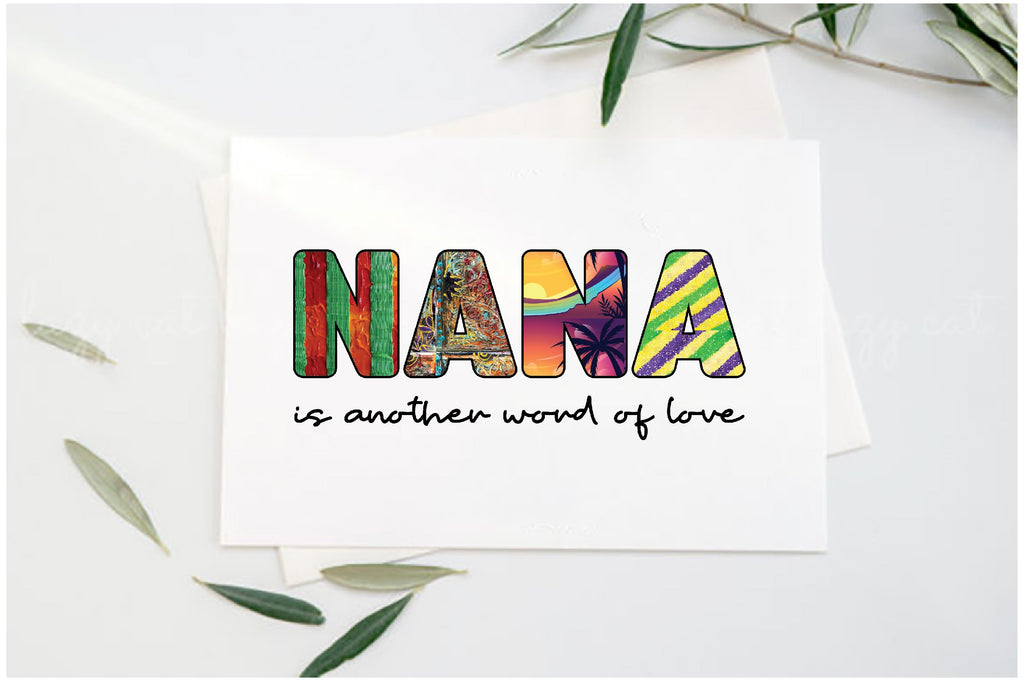 Nana is Another Word of Love Sublimation - So Fontsy