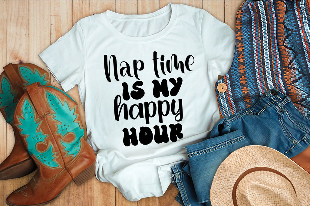 Nap time is my happy hour svg - So Fontsy