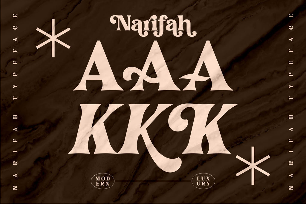 Narifah Typeface - So Fontsy