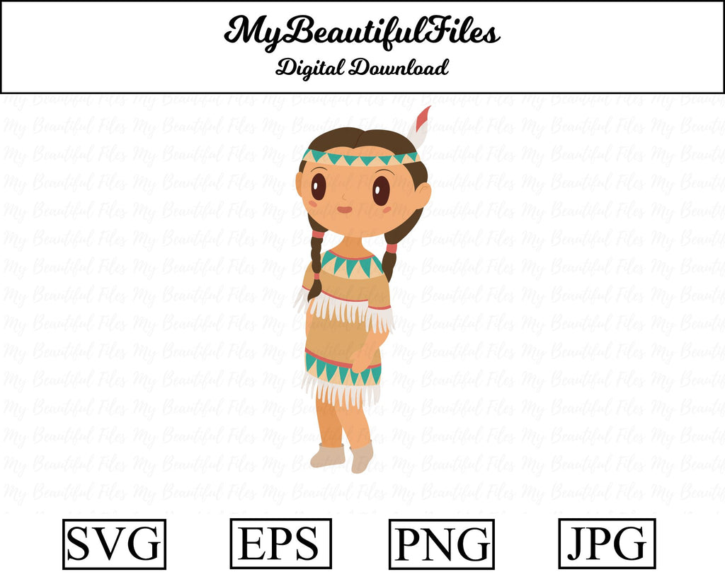 Native Girl - Thanksgiving - So Fontsy