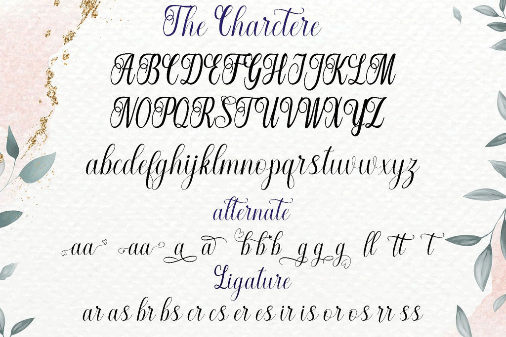 Nattalia Script - So Fontsy