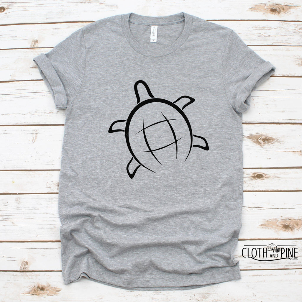 Nature Nerd with Plant, Turtle and Bird Outlines - So Fontsy