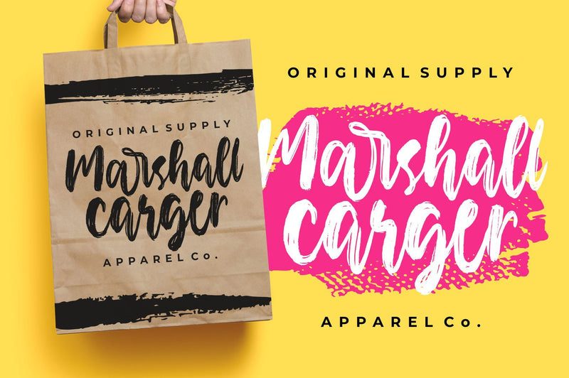 Naughty – Script brush - So Fontsy