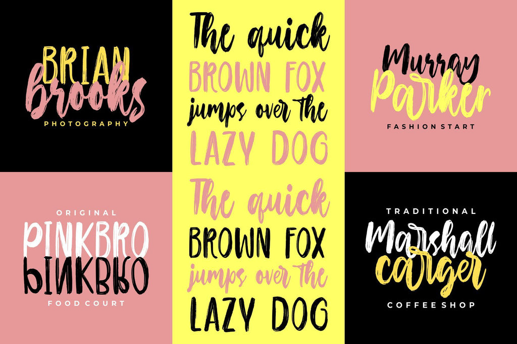 Naughty – Script brush - So Fontsy