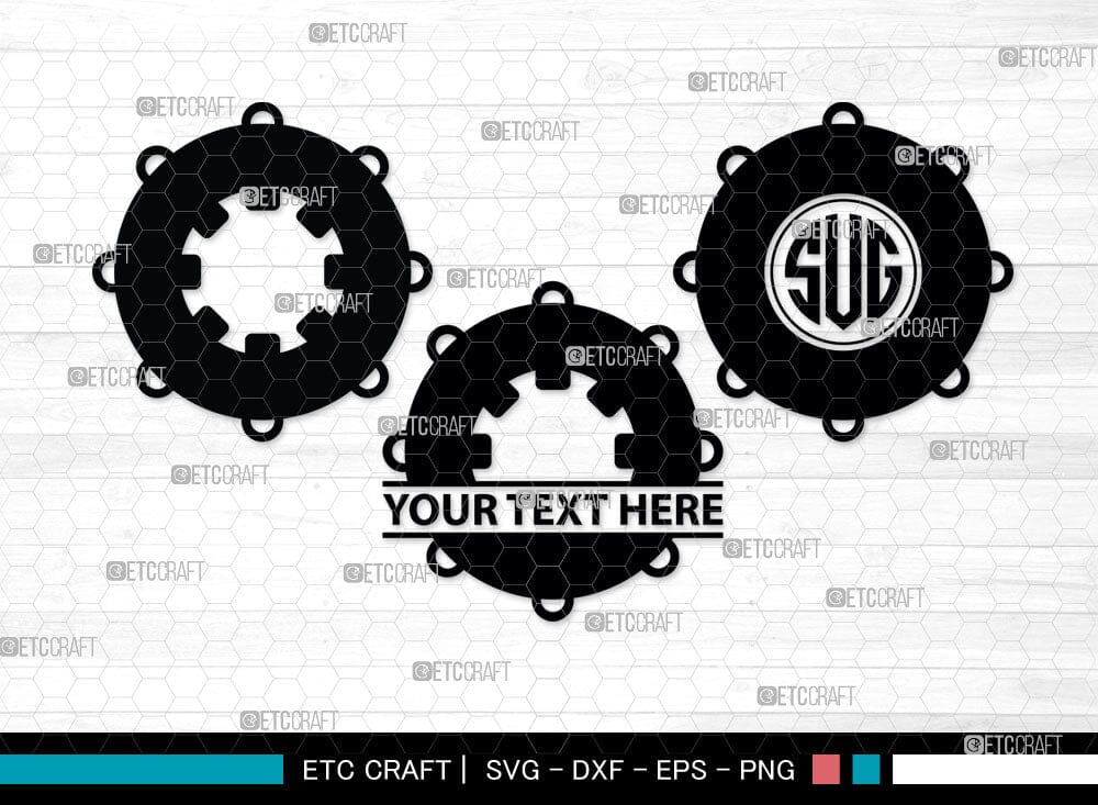 Nautical Buoy Monogram, Nautical Buoy Silhouette, Nautical Buoy Svg ...