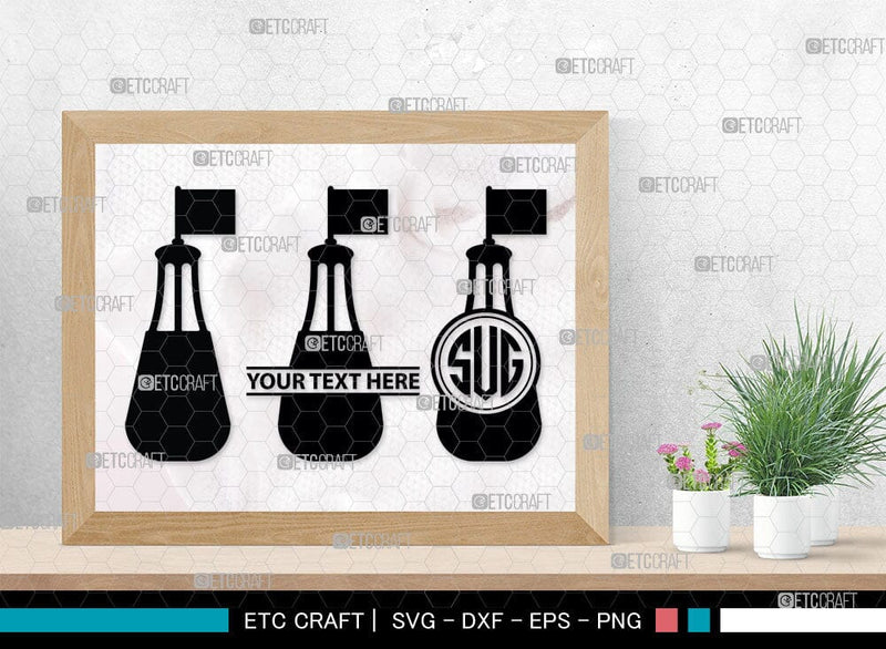 Nautical Buoy Monogram, Nautical Buoy Silhouette, Nautical Buoy Svg ...