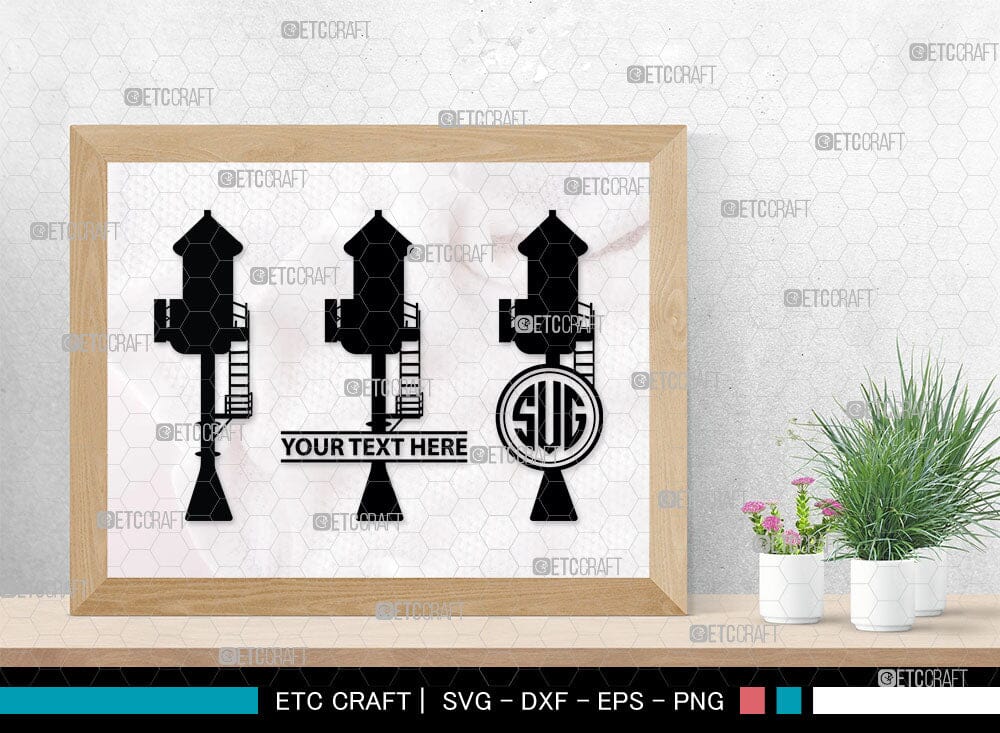 Nautical Buoy Monogram, Nautical Buoy Silhouette, Nautical Buoy Svg ...