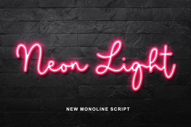 Neon Light - So Fontsy