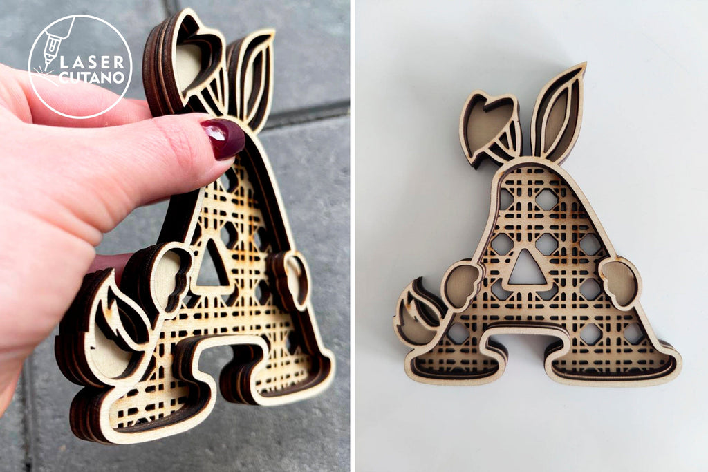 New Kids Alphabet, Name, Signs, Wooden Letters, Monogram Kids - So Fontsy