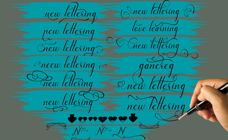 New Lettering - So Fontsy