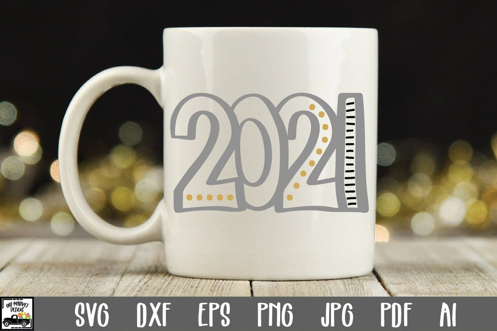 New Years 2020 SVG Cut File - So Fontsy