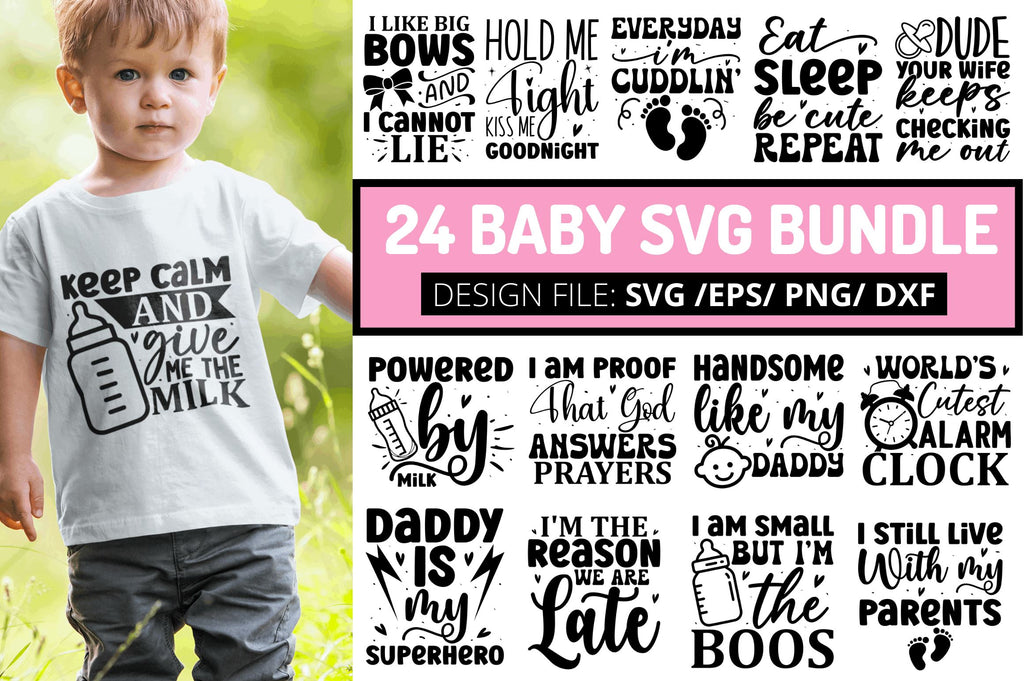 Newborn SVG Bundle - So Fontsy