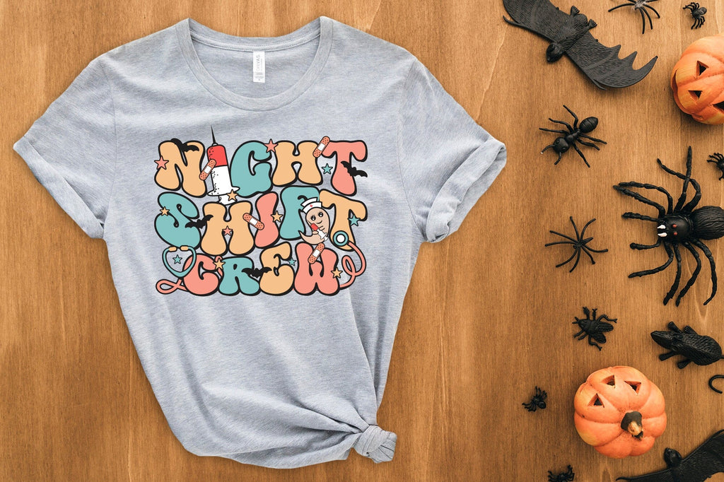 Night Shift Crew - Halloween Nurse PNG - So Fontsy