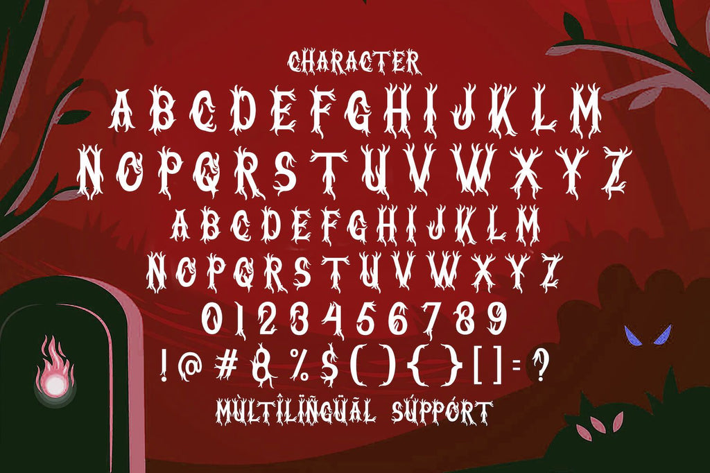 Nightmare - Horror Font - So Fontsy