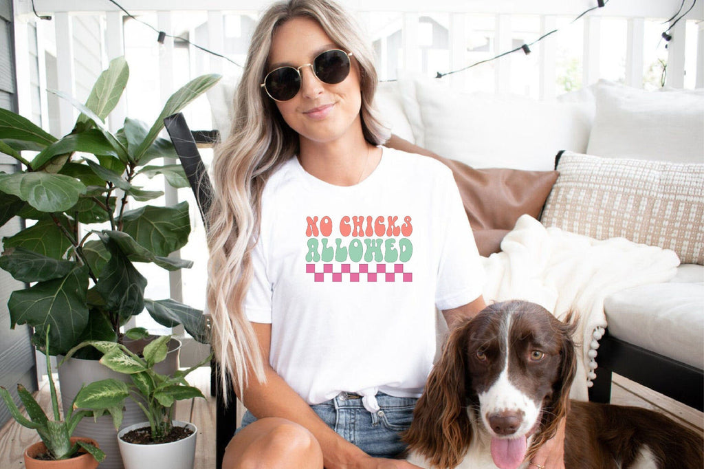 No chicks allowed SVG - So Fontsy
