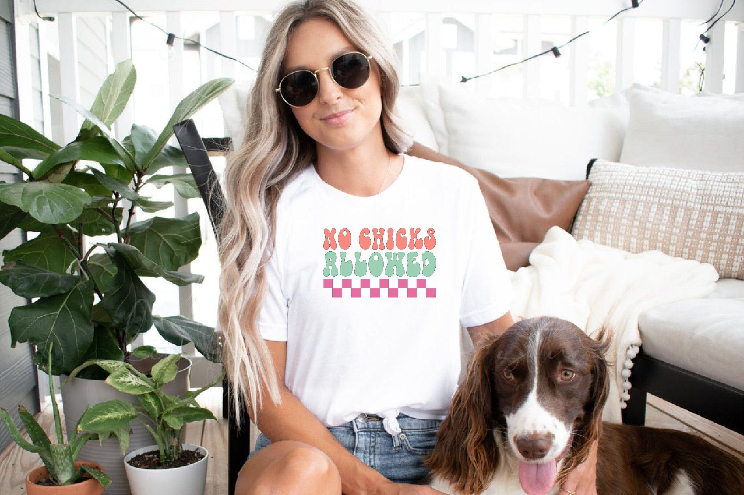 No chicks allowed SVG - So Fontsy