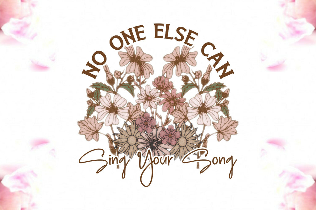 No One else Can Sing Your Song Png - So Fontsy